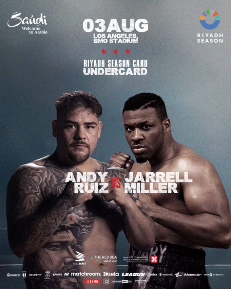 アンディ・ルイスJrvsジャレル・ミラー 「ヘビー級戦・結果」 ジャレッド・アンダーソンvsマーティン・バコレ / ”リヤド・シーズン ...