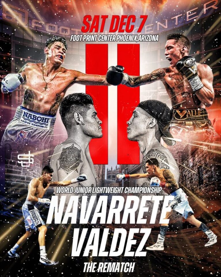 エマヌエル・ナバレッテvsオスカル・バルデス 2 「結果」 WBO世界スーパーフェザー級王座統一戦 トップランク興行 – BOXING MASTER