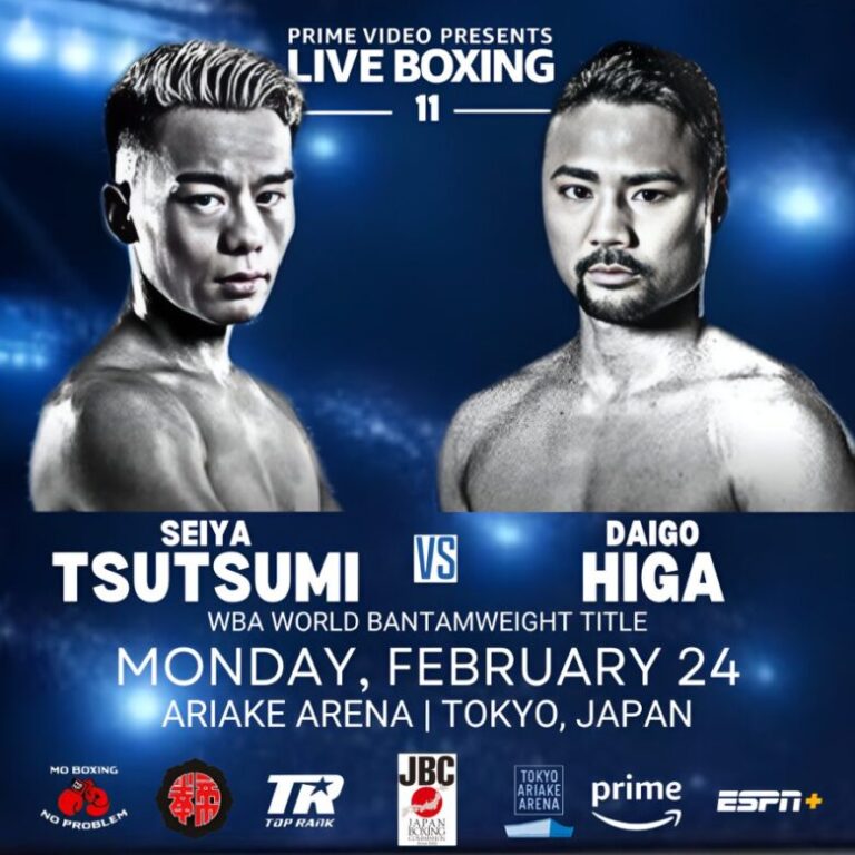 堤 聖也vs比嘉大吾 「結果」 WBA世界バンタム級タイトルマッチ – BOXING MASTER