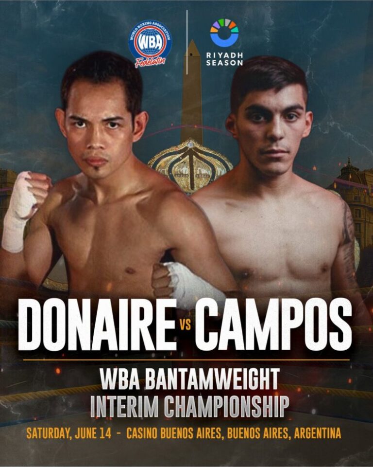 ノニト・ドネアvsアンドレス・カンポス 「結果」 WBA世界バンタム級暫定王座決定戦 – BOXING MASTER